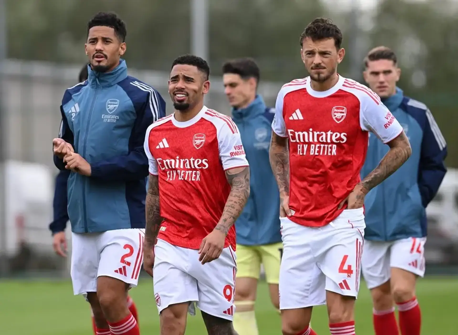 Backstage: Arsenal's 2025/26 squad photo day at Sobha Realty Training ...