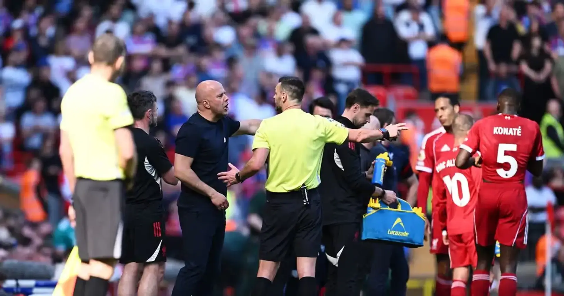 Crystal Palace goal vs Liverpool described as 'frankly unacceptable ...