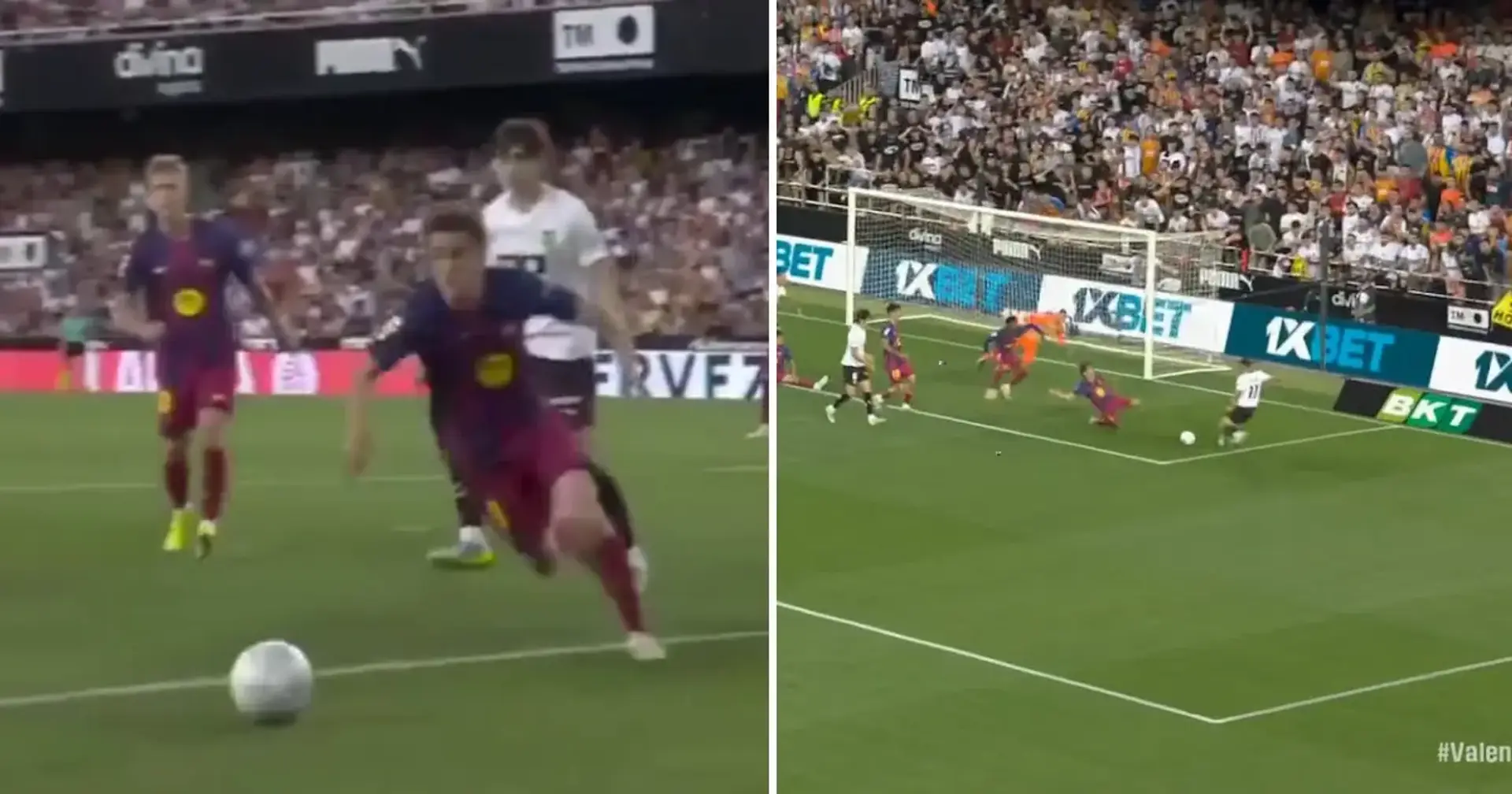 Gavi se jette devant la frappe de Rioja alors que Barcelone survit à ...