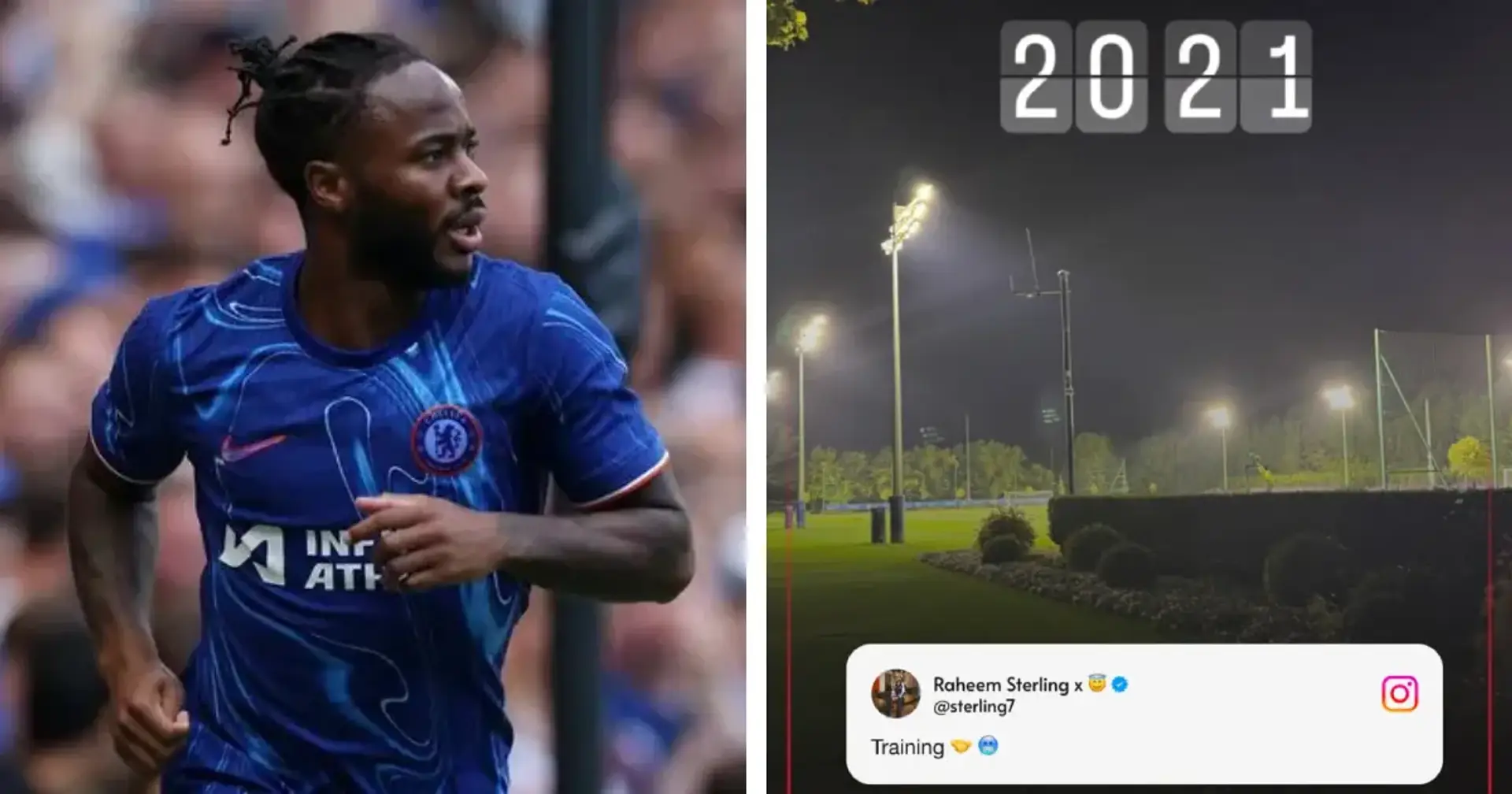 Raheem Sterling responds to being frozen out at Chelsea with chilling ...