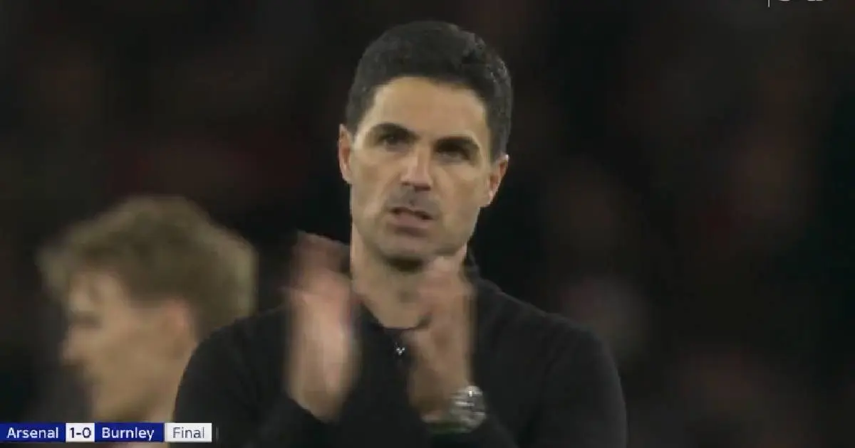 'Arteta Knows': Arsenal fans unveil beautiful banner in honour of Mikel ...