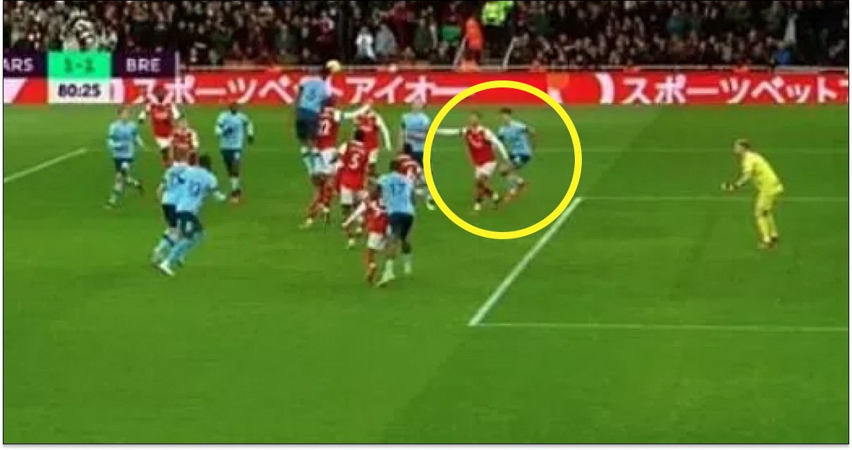 VAR referee forgot to draw offside lines during Brentford equaliser ...
