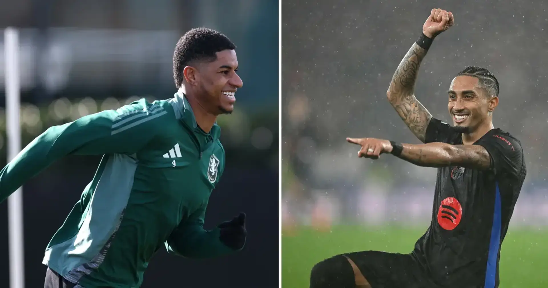 Marcus Rashford set to provide cover for Raphinha on the left wing ...