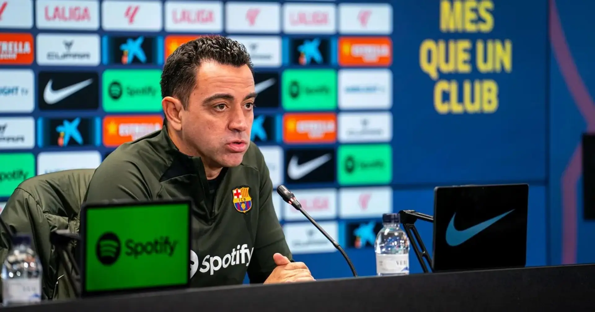 Spotted: What Xavi and Luis Enrique said to each other in the tunnel ...