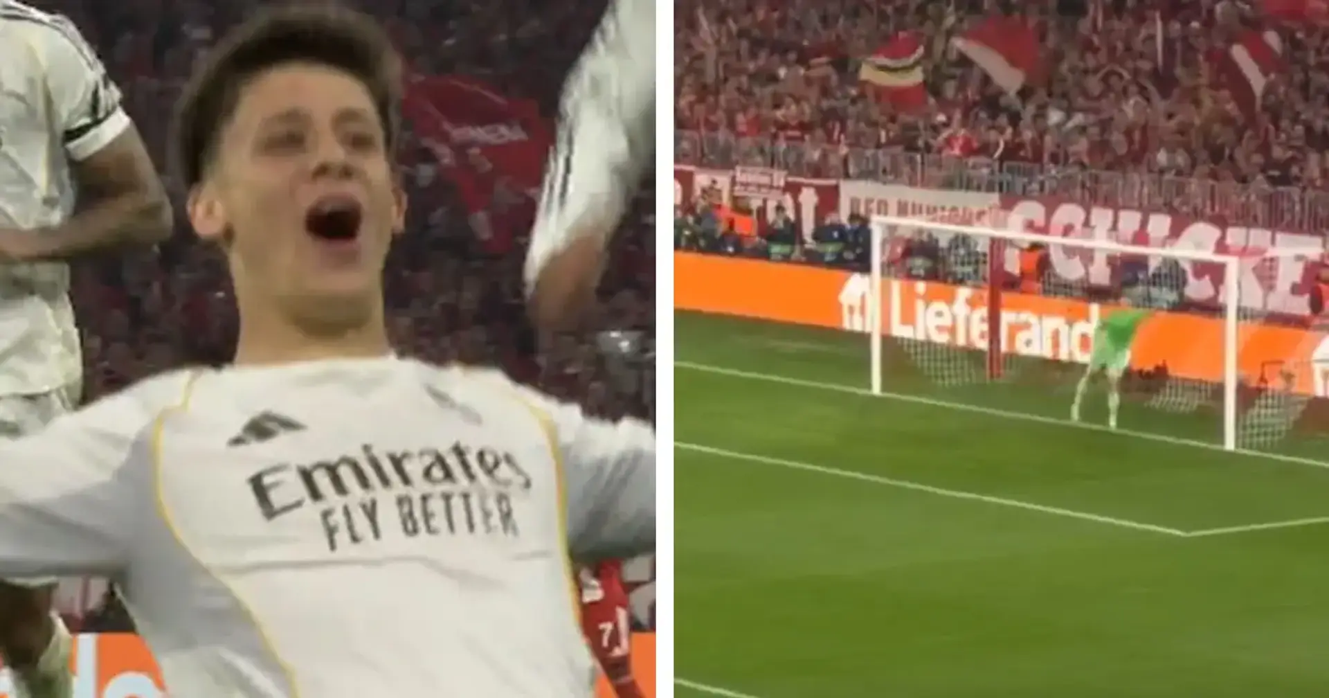Arda Guler scores sensational free kick to stun Bayern Munich at ...