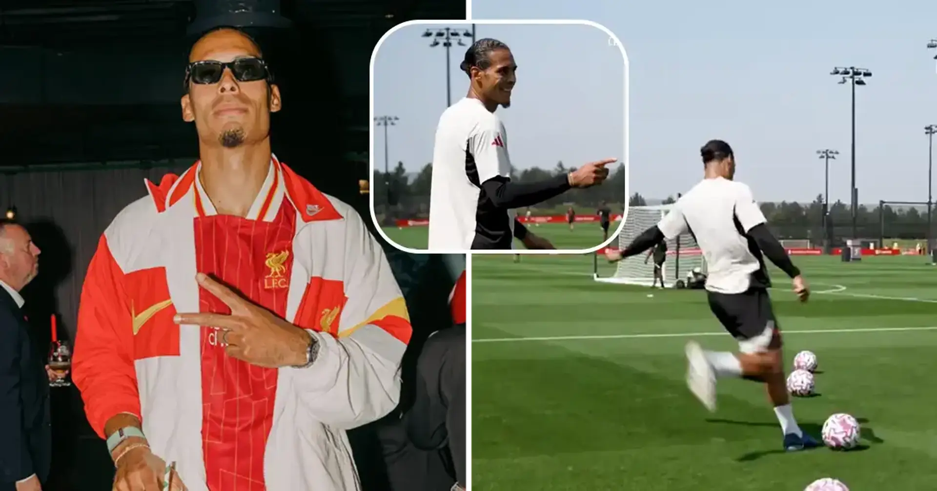 Virgil van Dijk demuestra confianza: marca un golazo "imposible" en el ...