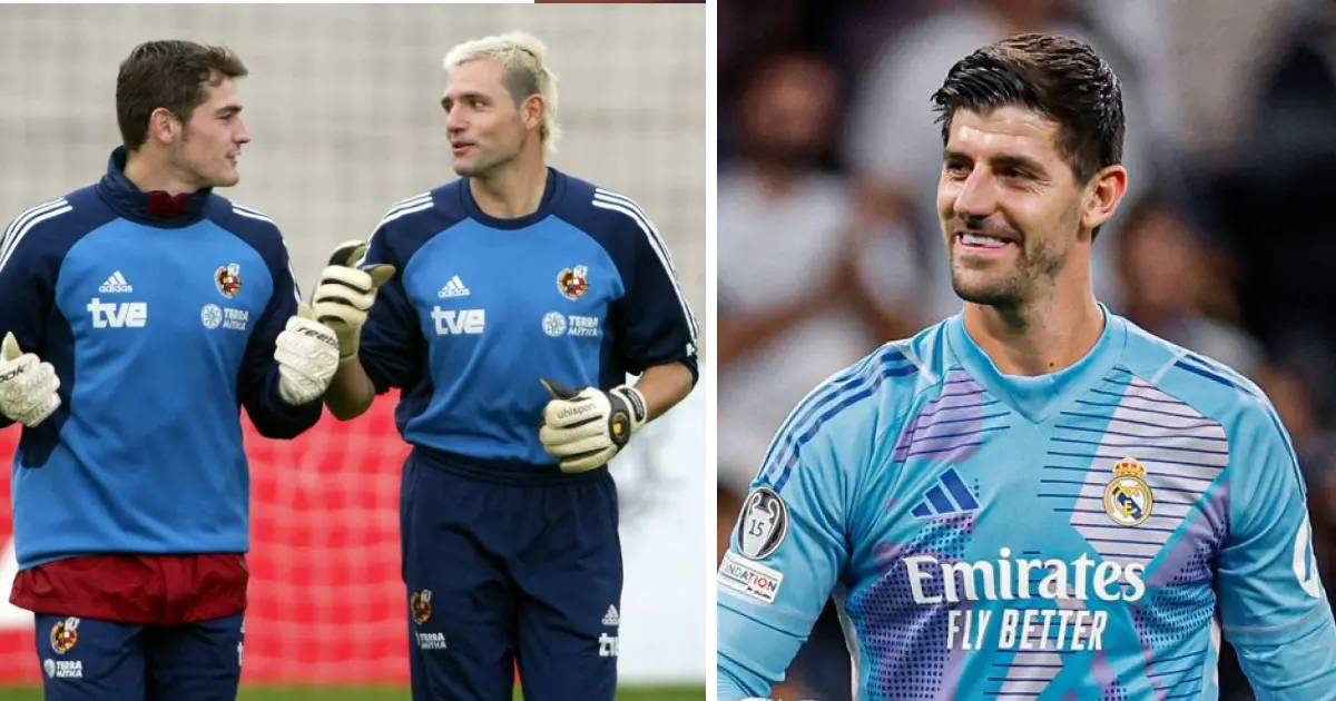 Former Real Madrid goalkeeper named Thibaut Courtois' biggest virtue ...