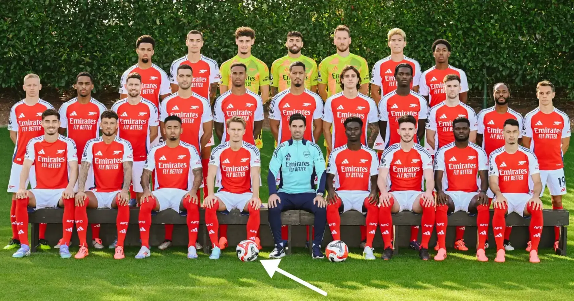 Man City fans troll Arsenal after seeing their official squad photo ...