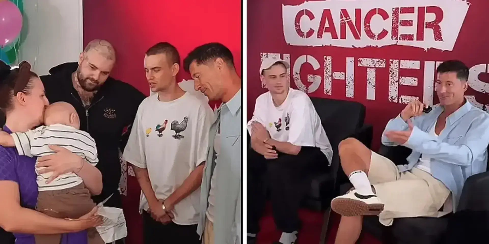 Lewandowski fulfils promise to young cancer patient in heartwarming ...