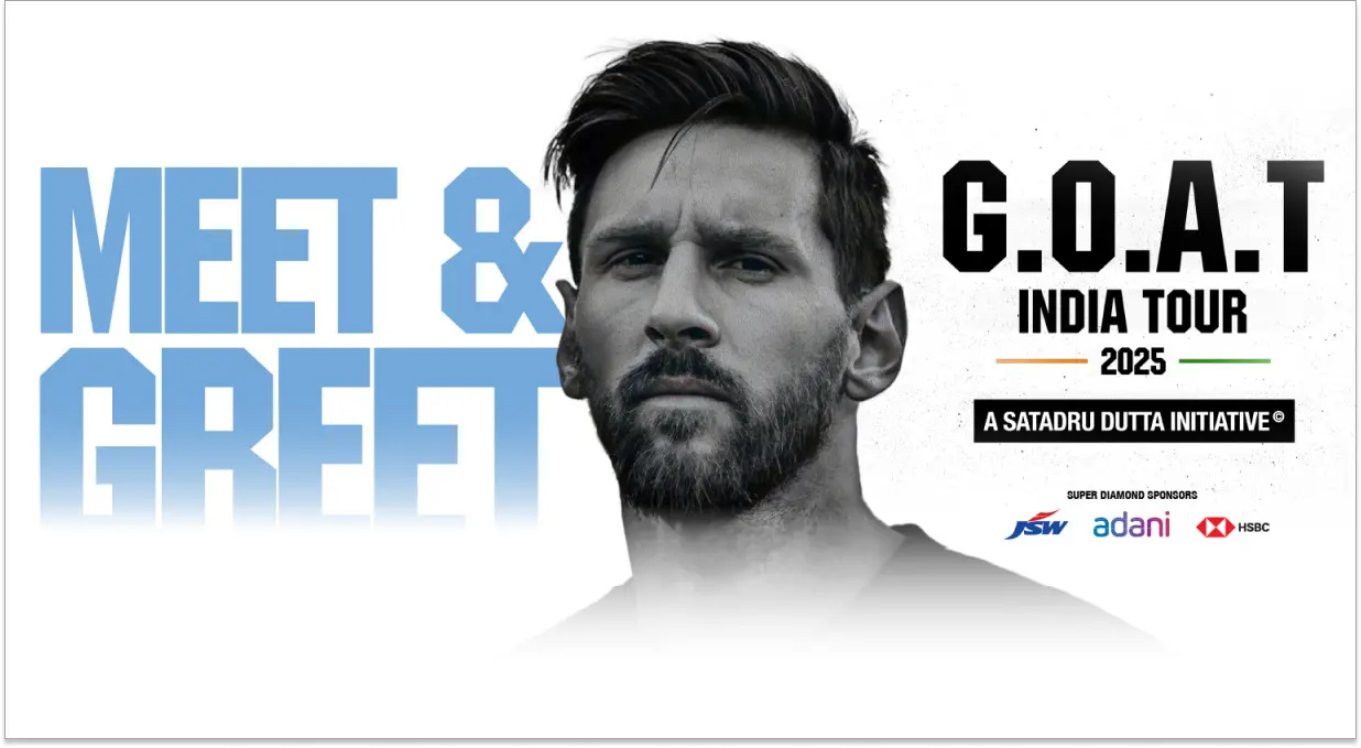 How much for a handshake with the legend? GOAT India tour 'Meet &Greet ...