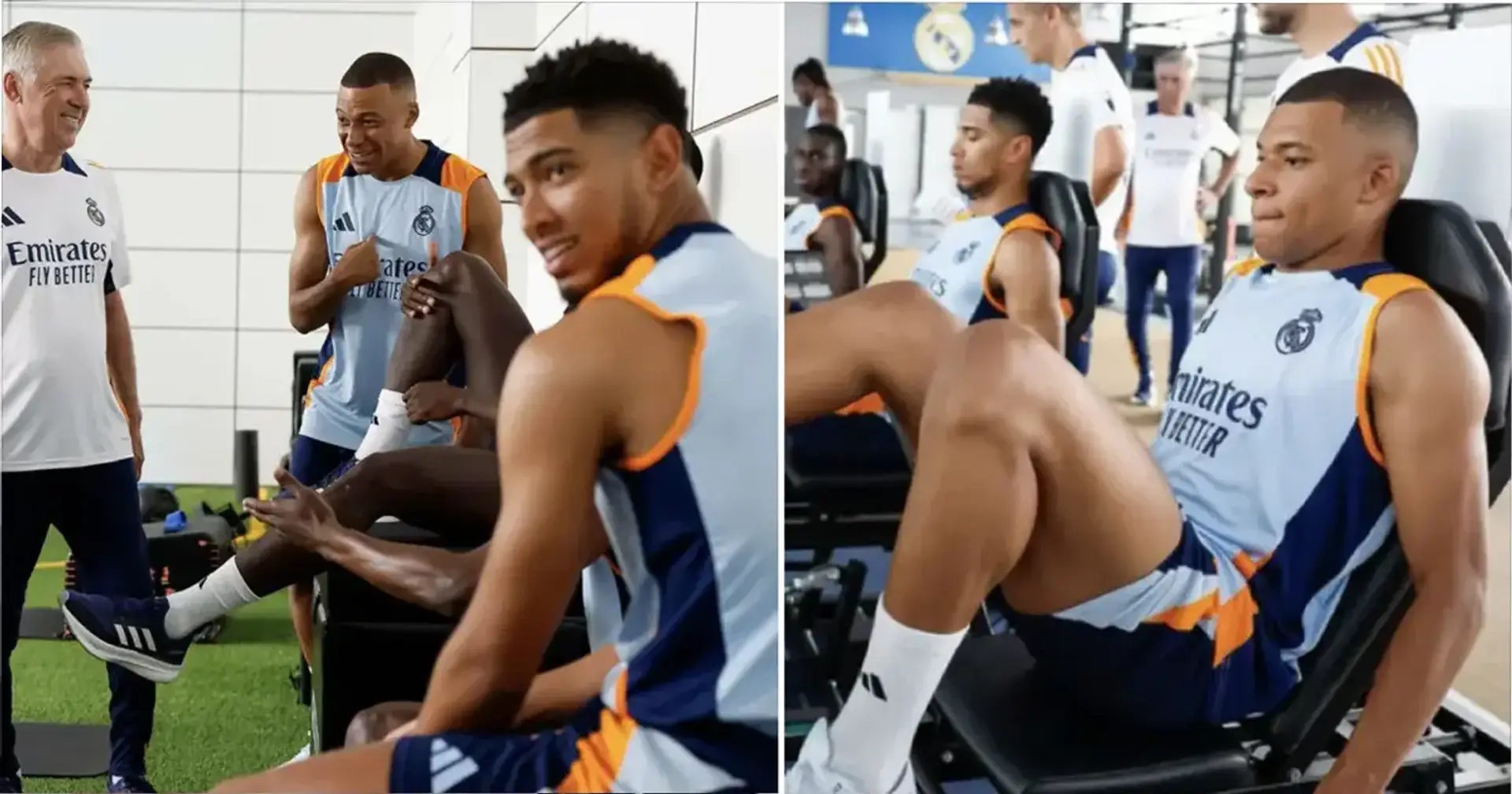 Está aquí y está perfecto: Kylian Mbappé realiza su primer ...