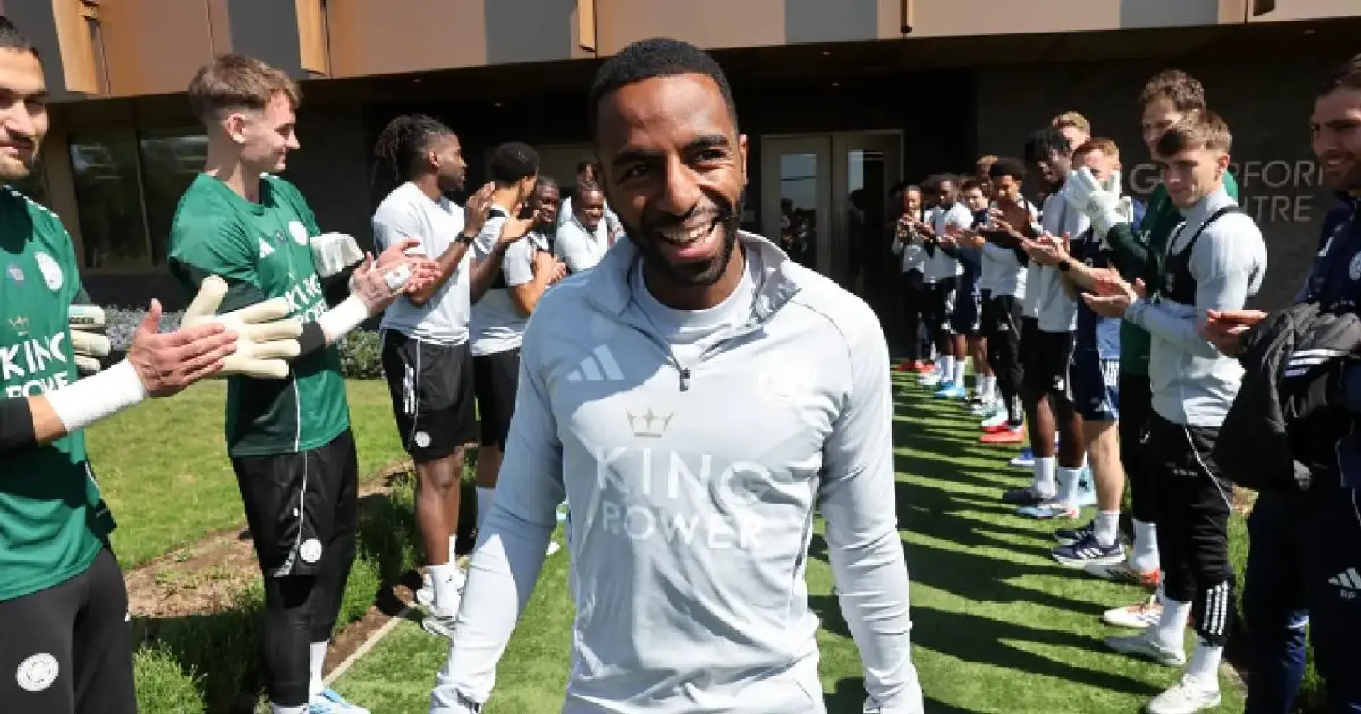 Leicester City squad pay emotional tribute to Ricardo Pereira in final ...