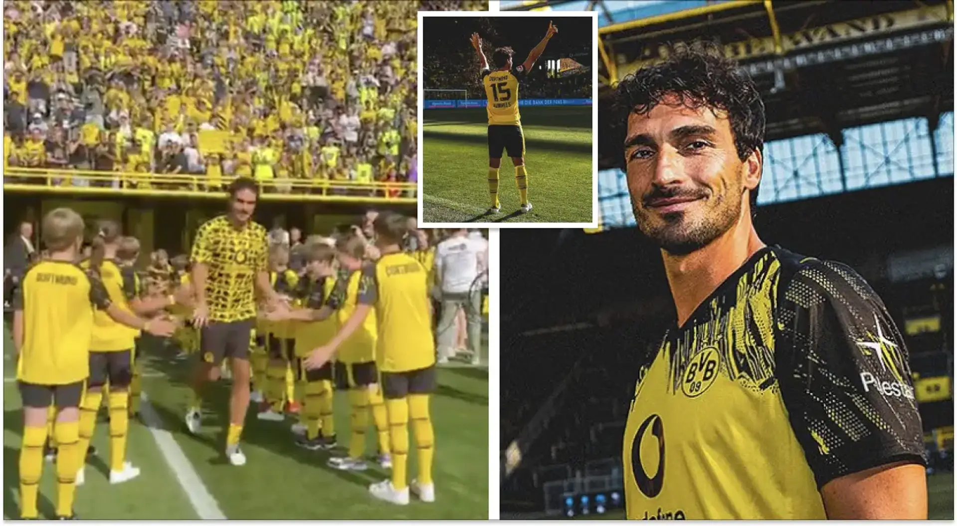 Mats Hummels bids emotional farewell to Borussia Dortmund with special ...