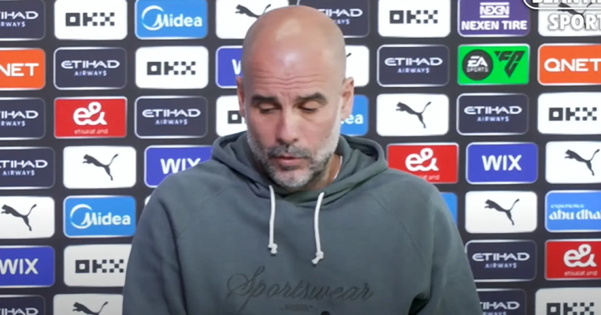 Pep Guardiola si pente di aver venduto un giocatore cruciale per l ...