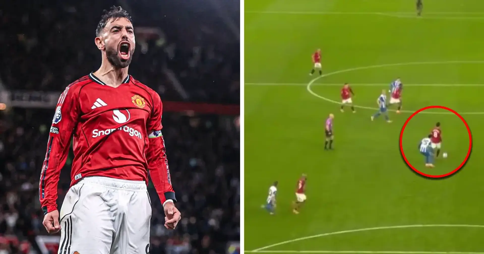 He is special: The moment Bruno Fernandes showed his football IQ with ...