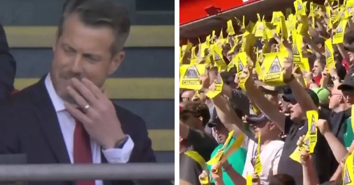 Liverpool CEO Billy Hogan's reaction to fans protest against rising ...
