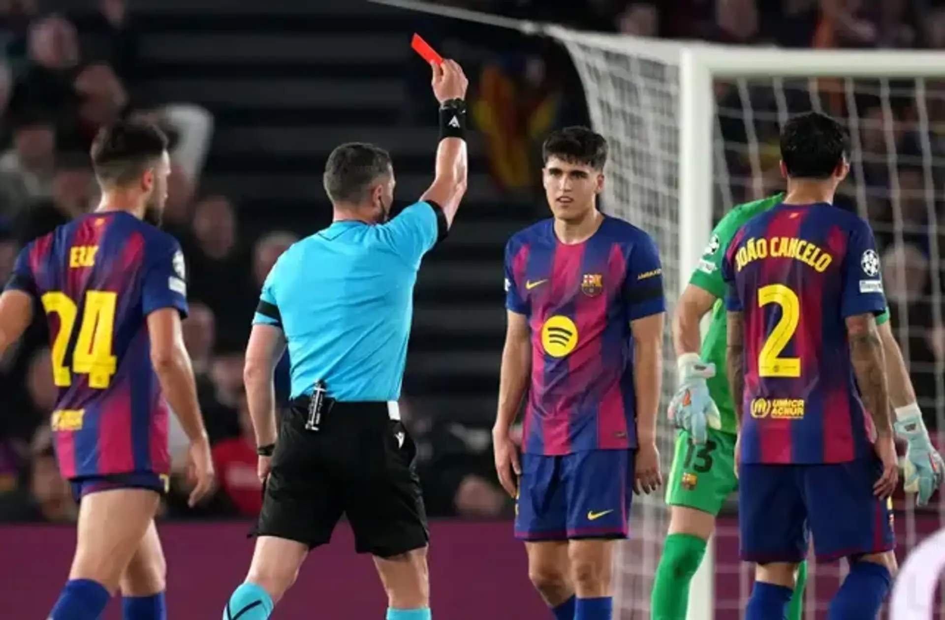 Pau Cubarsi can't shake off unwanted Champions League record after ...