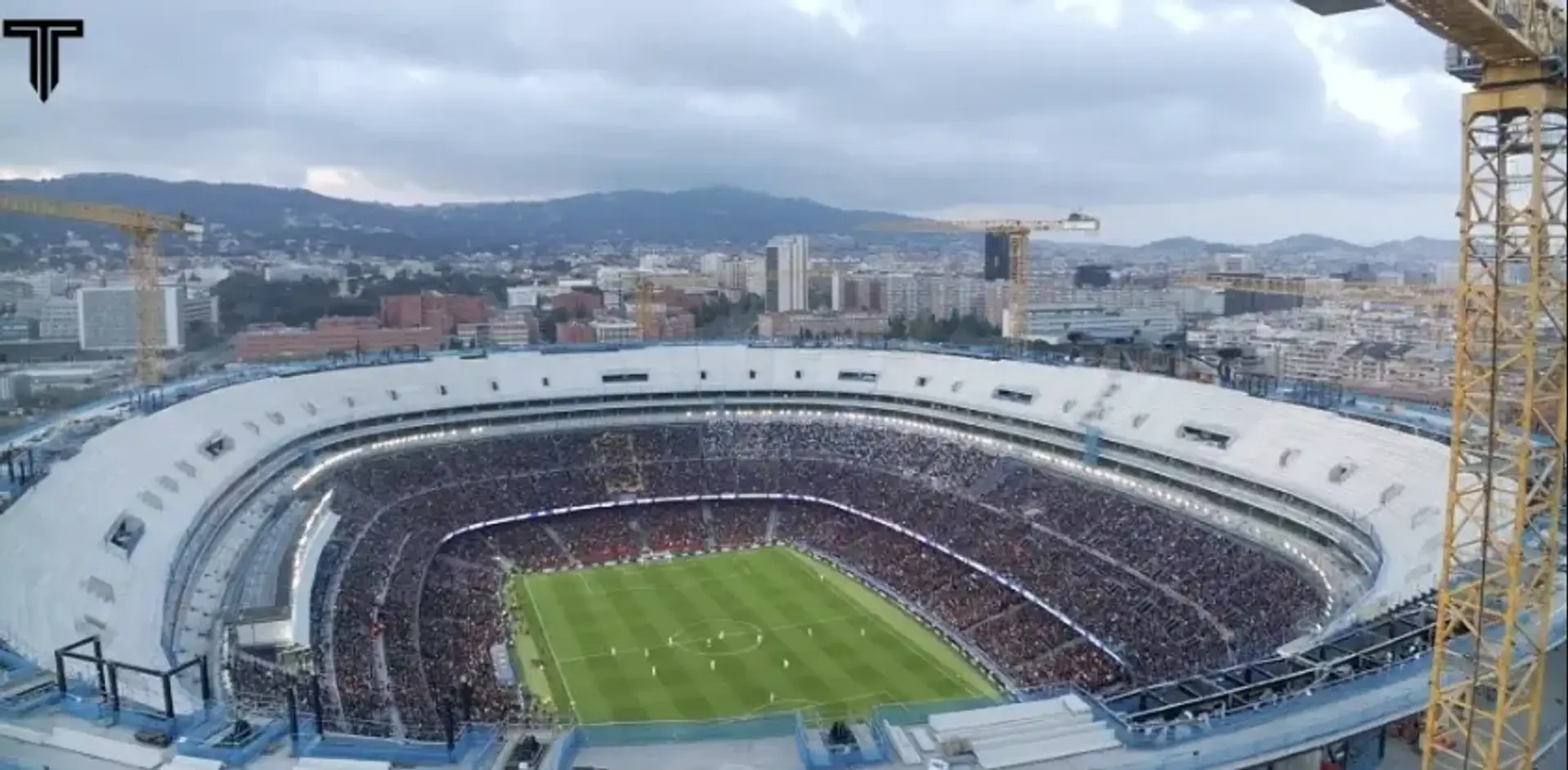 Camp Nou's amazing transformation from 2025 to March 2026 revealed - it ...