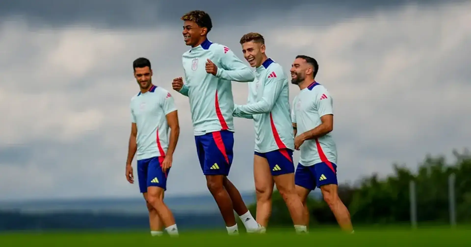Lamine Yamal misses group training but Spain calm fears - Football ...