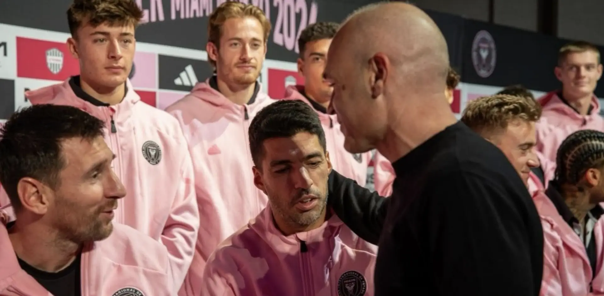 4 pics as Andres Iniesta reunites with Leo Messi, Luis Suarez, Sergio ...