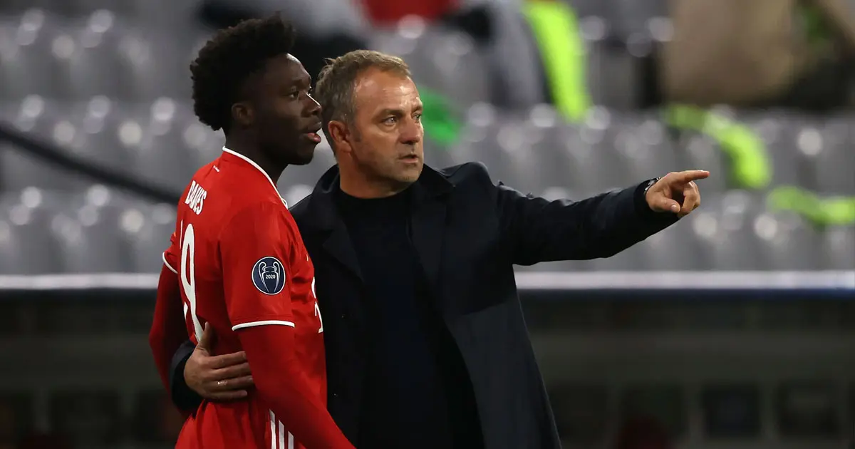 Hansi Flick asks Joan Laporta to finalise Alphonso Davies deal – reports