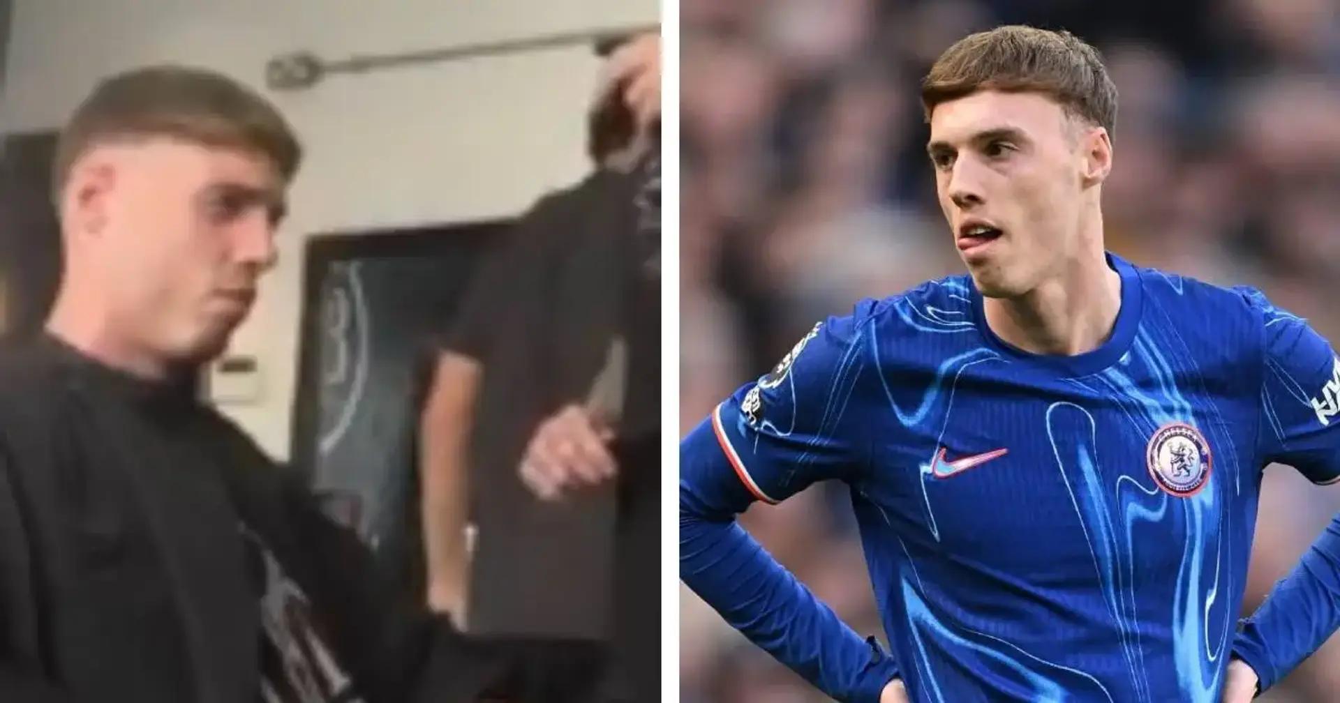 Cole Palmer becomes latest victim of a barber prankster – you have to ...