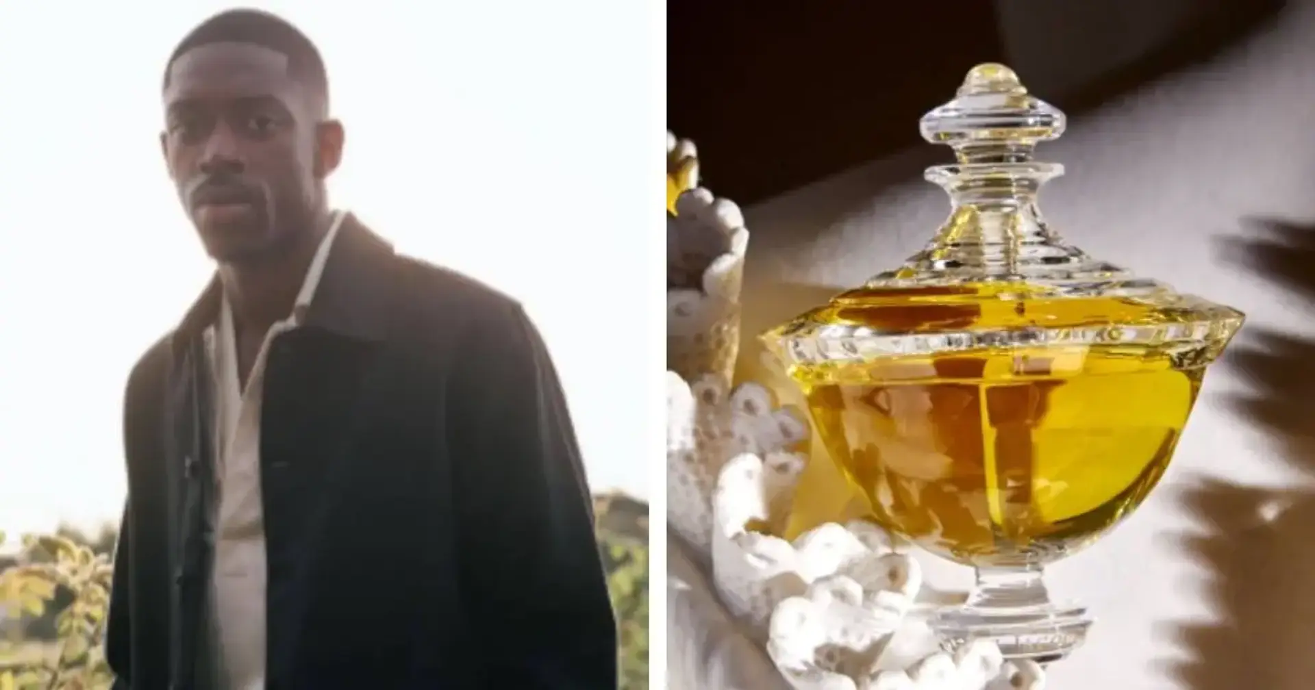 Ousmane Dembele endorses ultra-luxury French perfume brand marketed ...