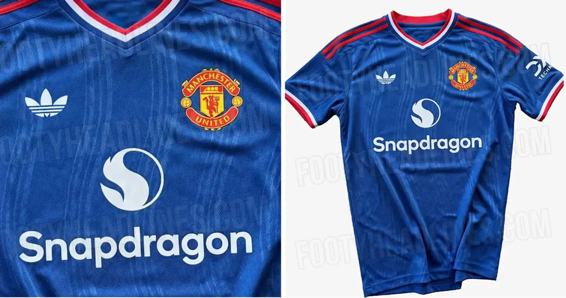 Manchester United 2026-27 away kit leaked - bold return to blue ...