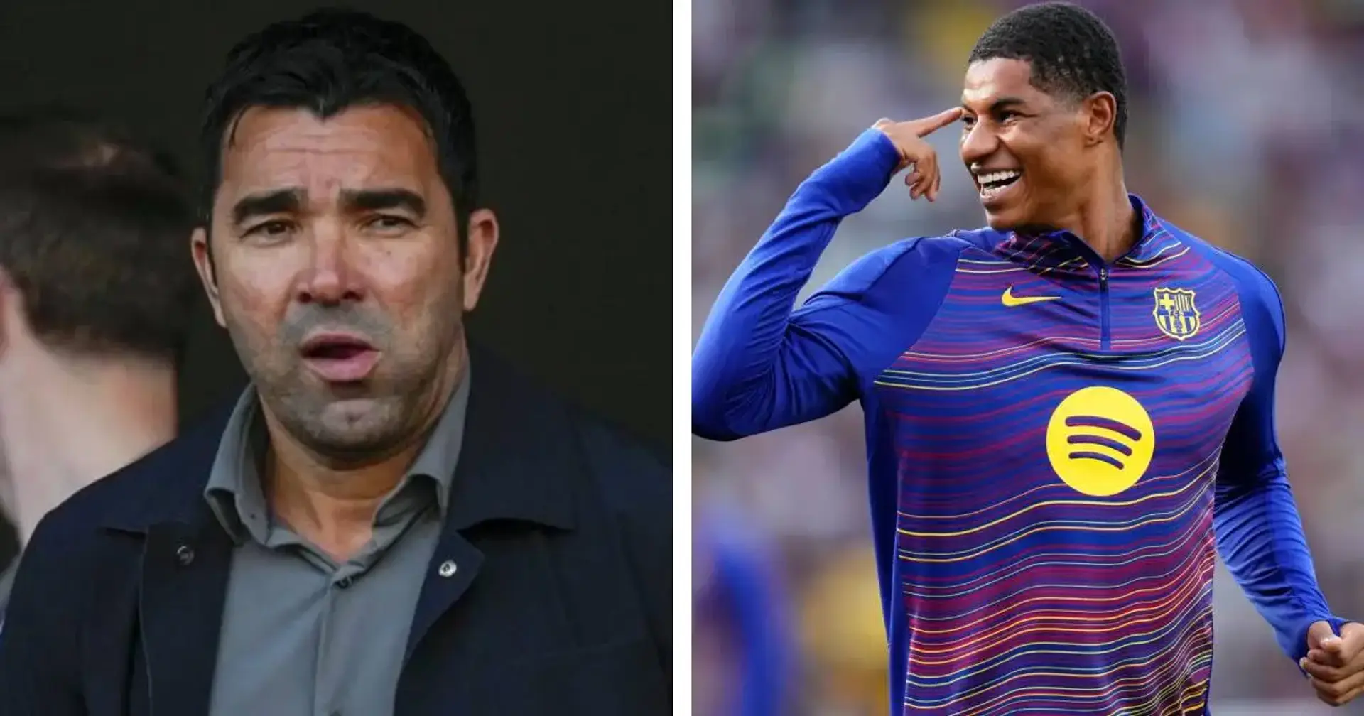 Deco: 'Rashford is happy with us – at Man United he suffered with a ...