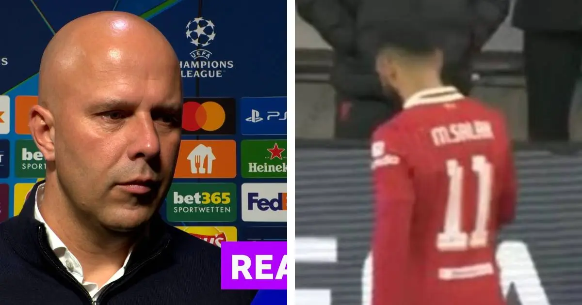 Arne Slot on Mo Salah substitution: 'I have to take care of the players'