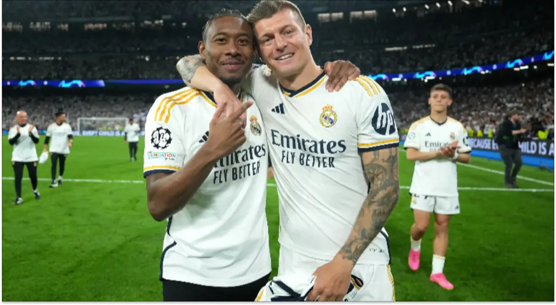 Toni Kroos adresse un message d’adieu touchant à David Alaba avant son ...