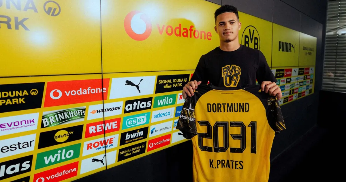 Borussia Dortmund signs Kaua Prates - OFFICIAL - Football | Tribuna.com