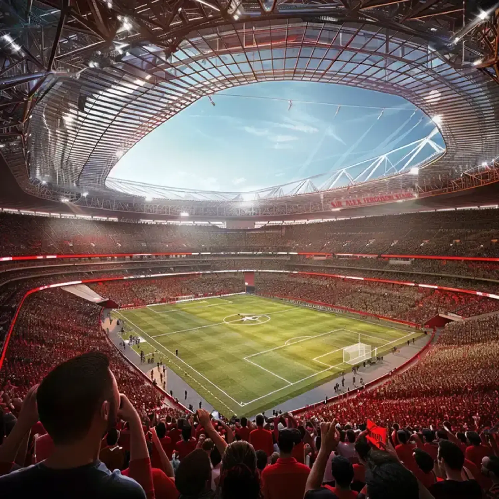 AI imagines what Man United's new £2bn stadium could look like — the ...