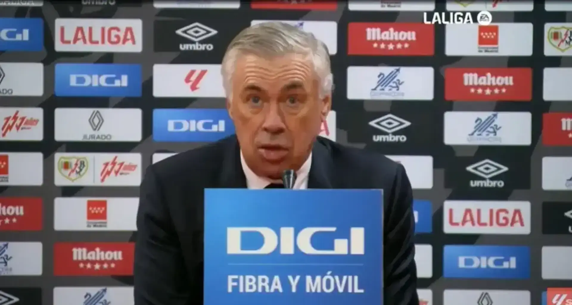 La sorpresa de Carlo Ancelotti con los labios hinchados: los fans están ...