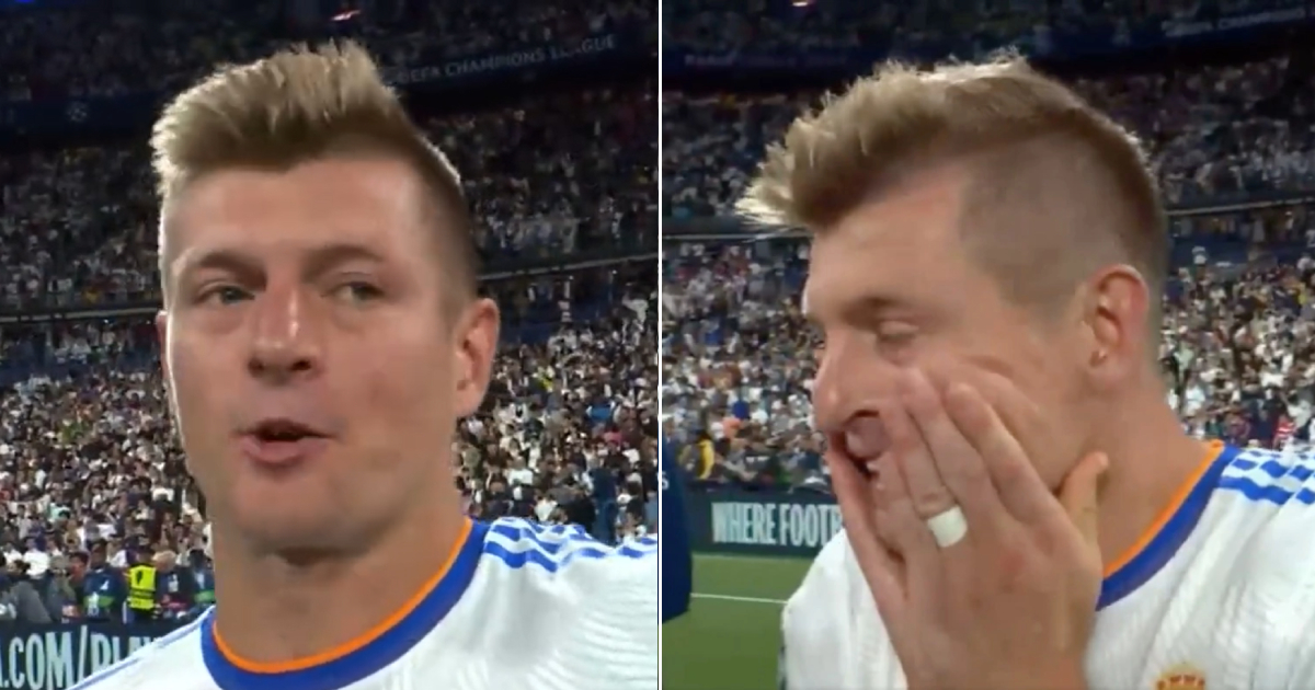 'I was just p***** off': Kroos explains outburst in interview after ...