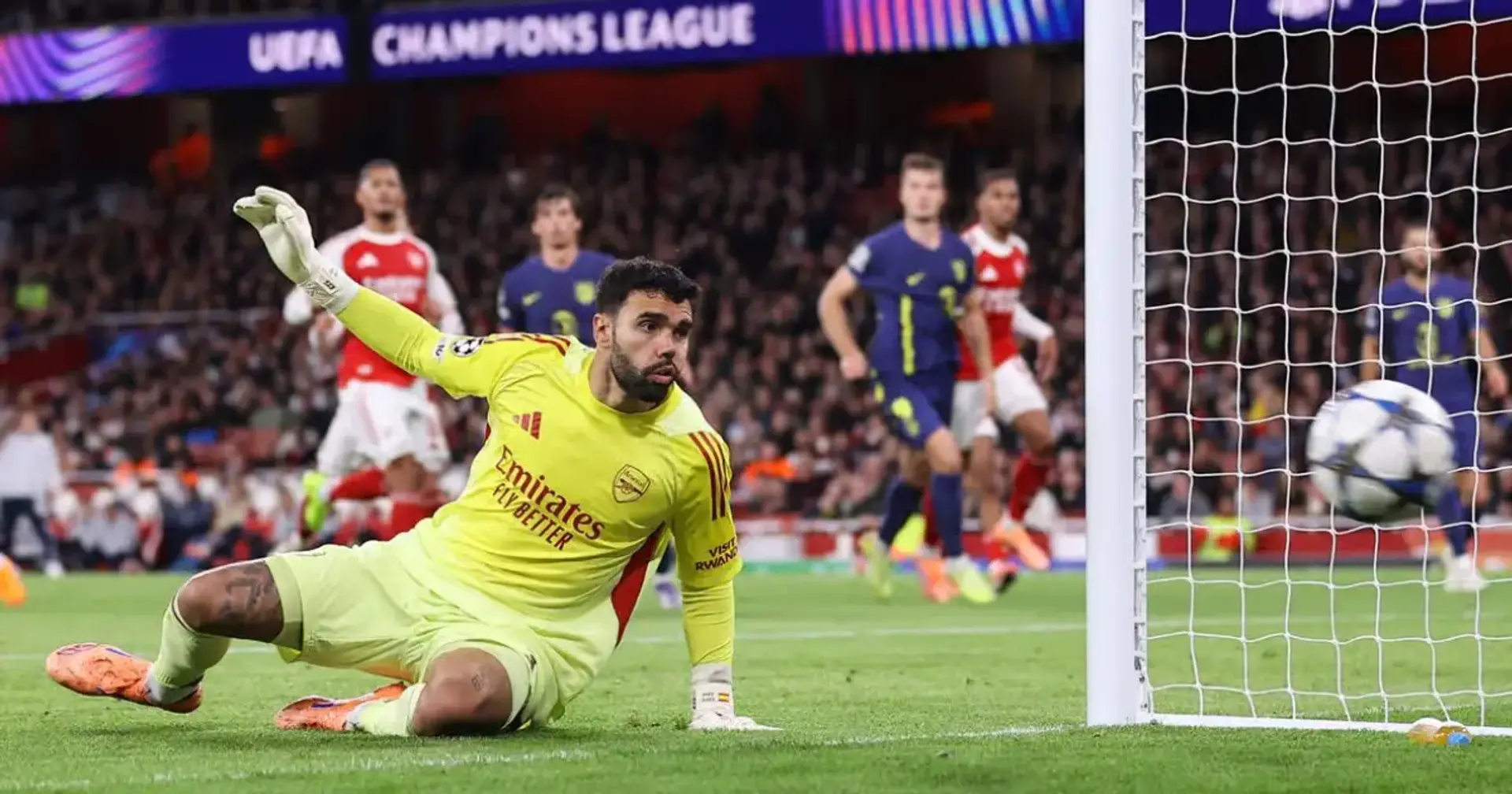 David Raya égale le record historique de clean sheets en Ligue des ...