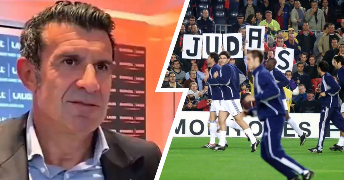 “Ni siquiera los conozco”: Luis Figo responde a los aficionados del ...
