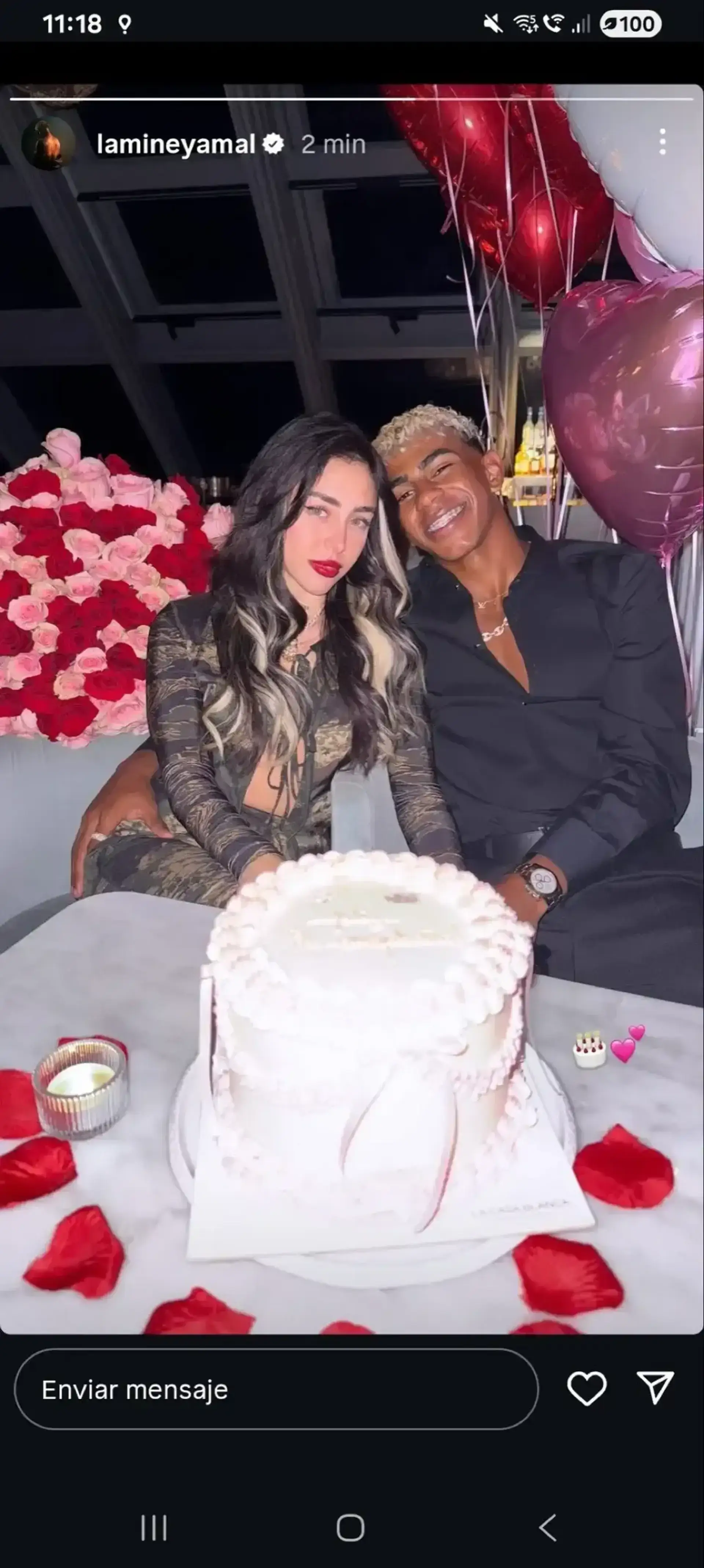 Lamine Yamal conferma la sua relazione con Nicki Nicole con un post su ...