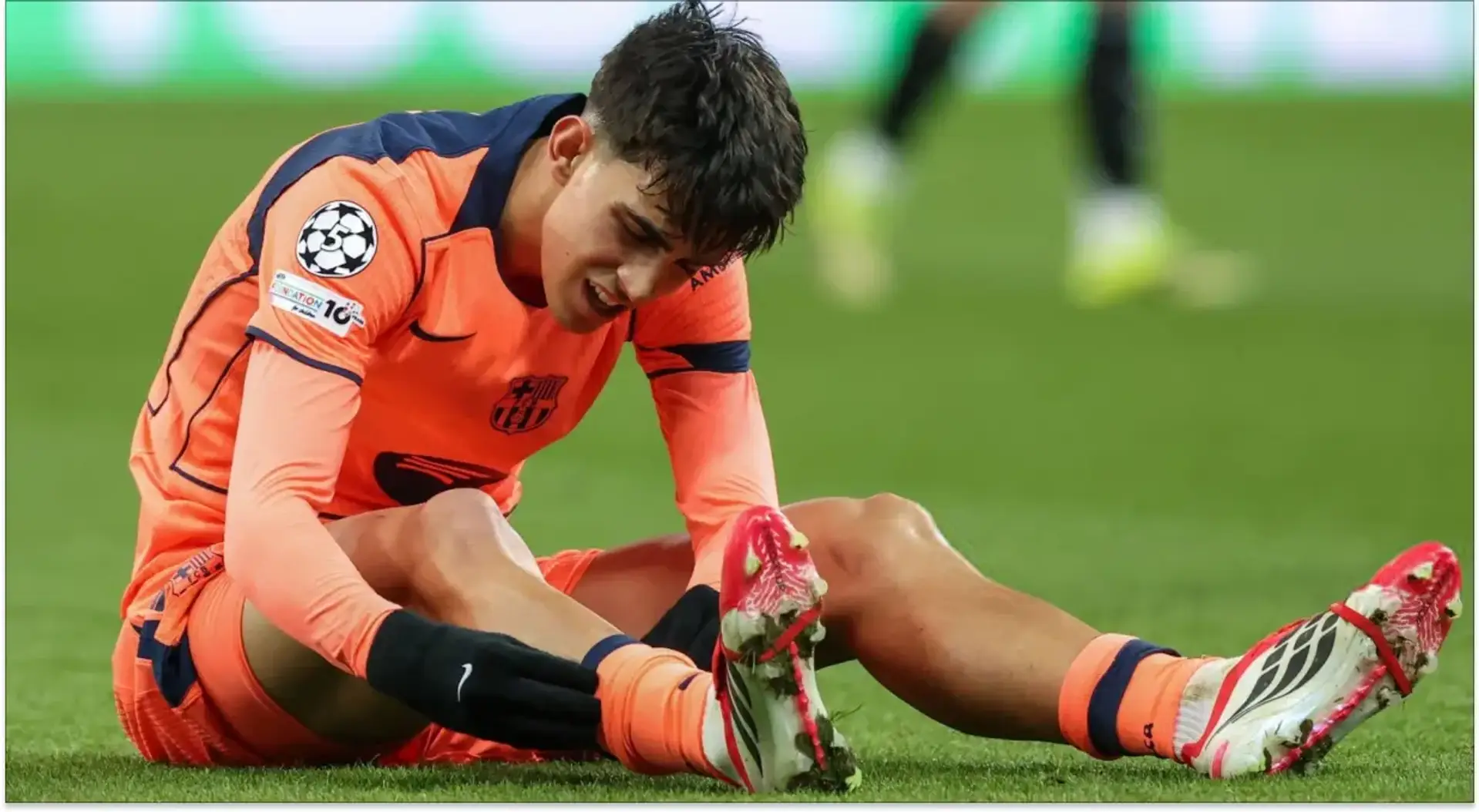 Marc Bernal gives update on his condition after injury scare vs ...