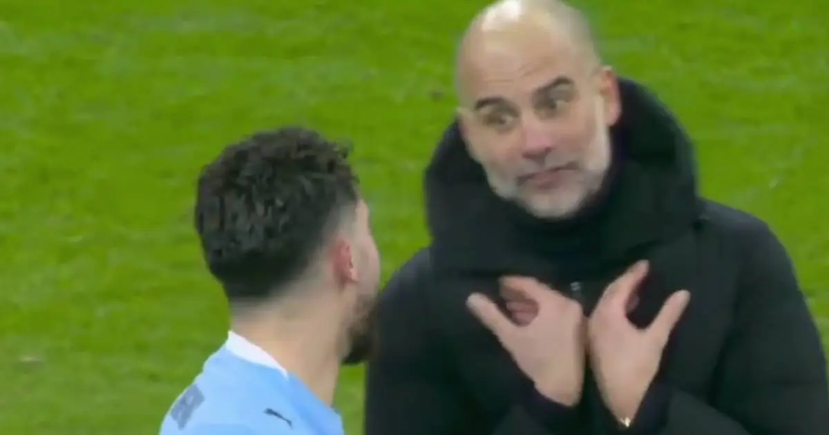 '¿Qué dijo Pep?': La charla animada de Guardiola con Cherki provoca un ...
