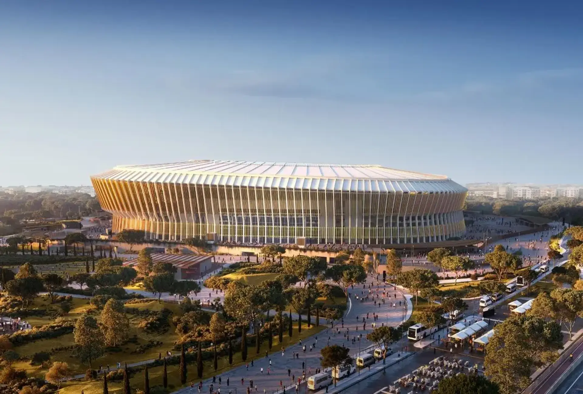 'A breath of fresh air for the city': Roma's new stadium will become a ...