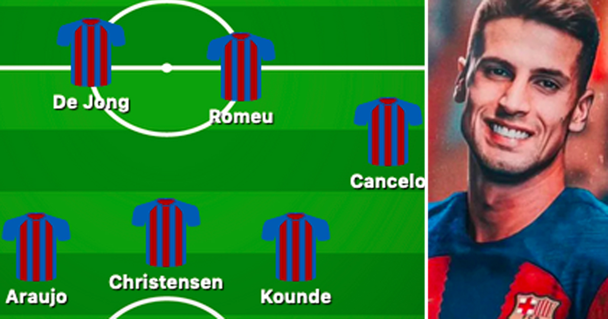 How Barca could line up with Joao Cancelo: 2 options - Football ...