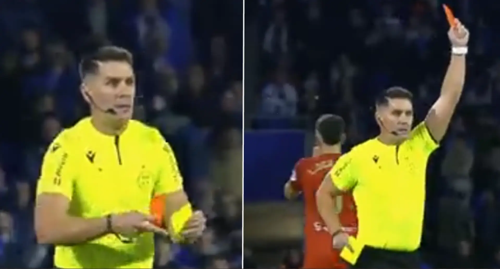 Caught on camera: Ramos begs ref to check VAR after getting yellow ...