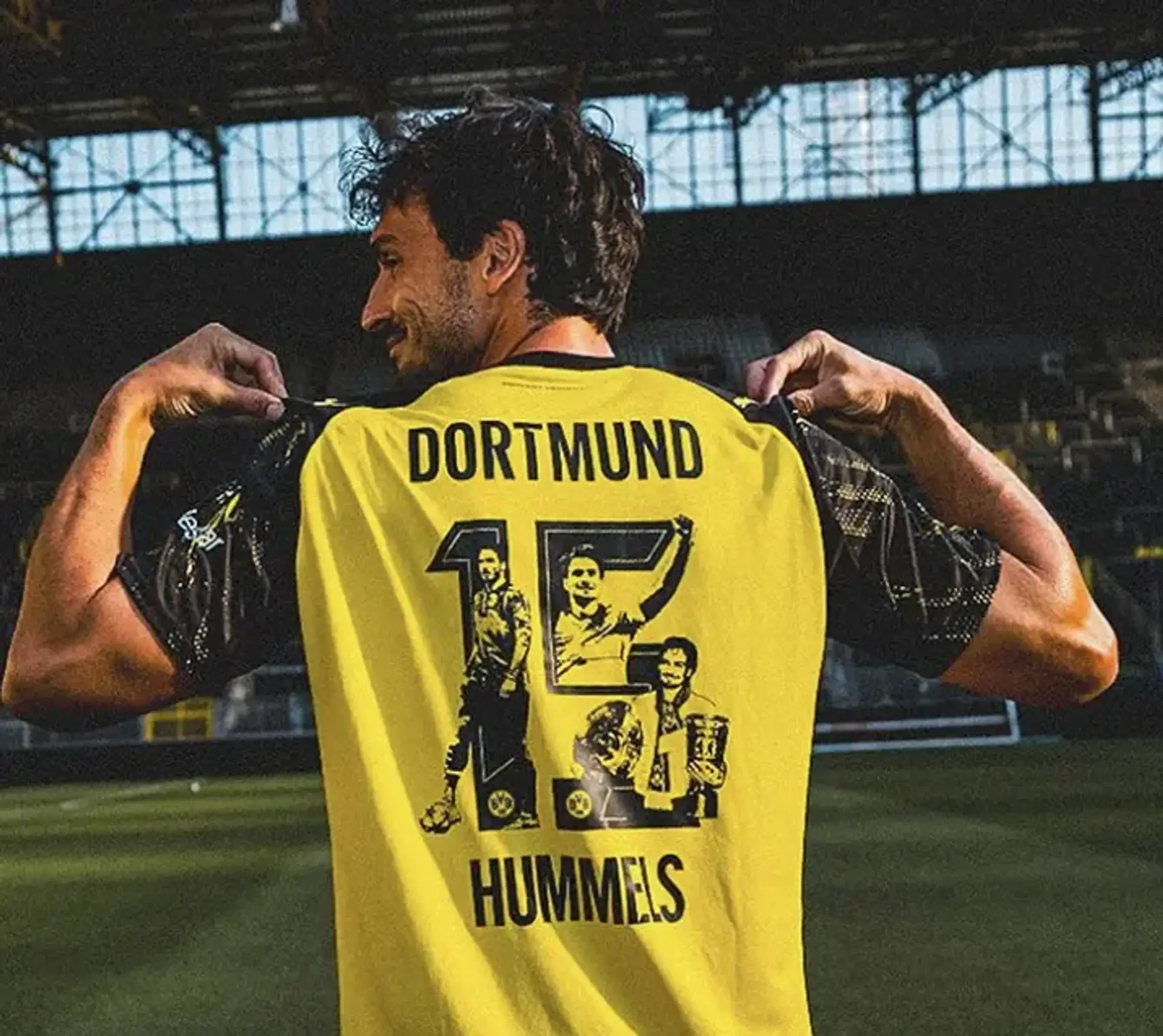Mats Hummels bids emotional farewell to Borussia Dortmund with special ...