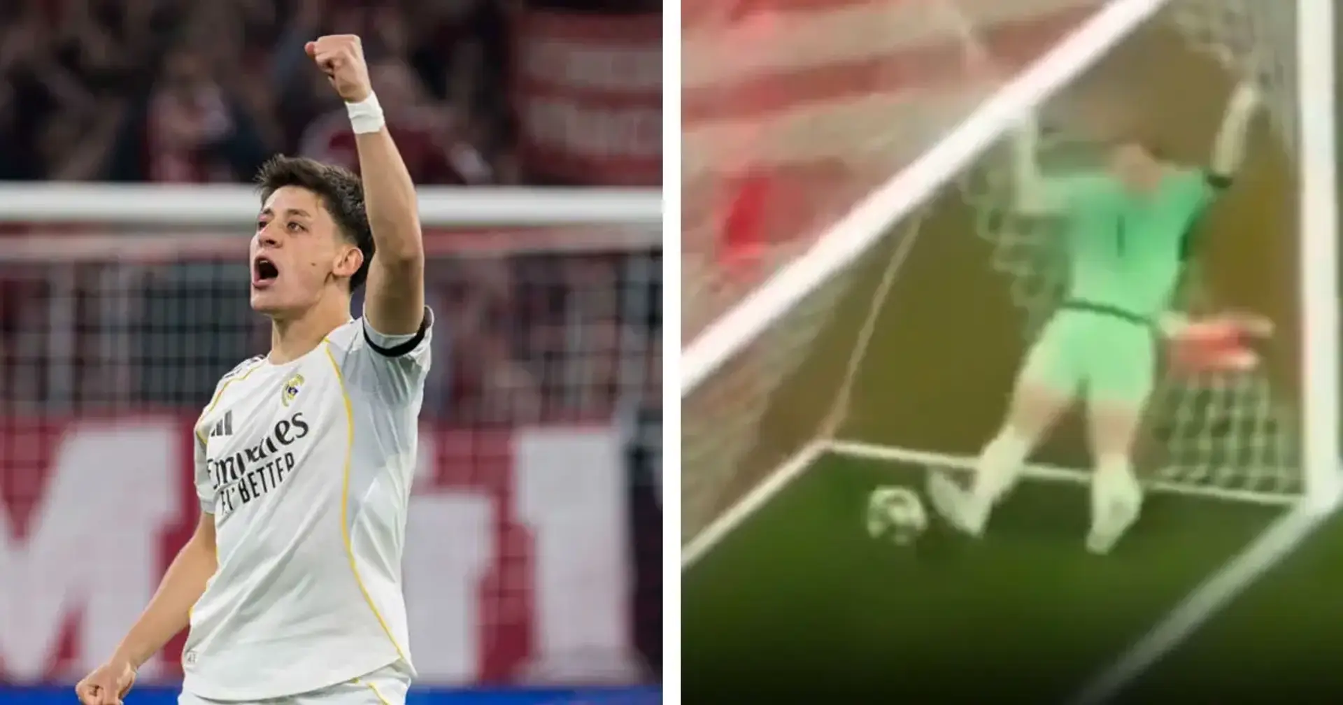 Arda Guler leaves him shook! New angle shows Manuel Neuer's bewildered ...