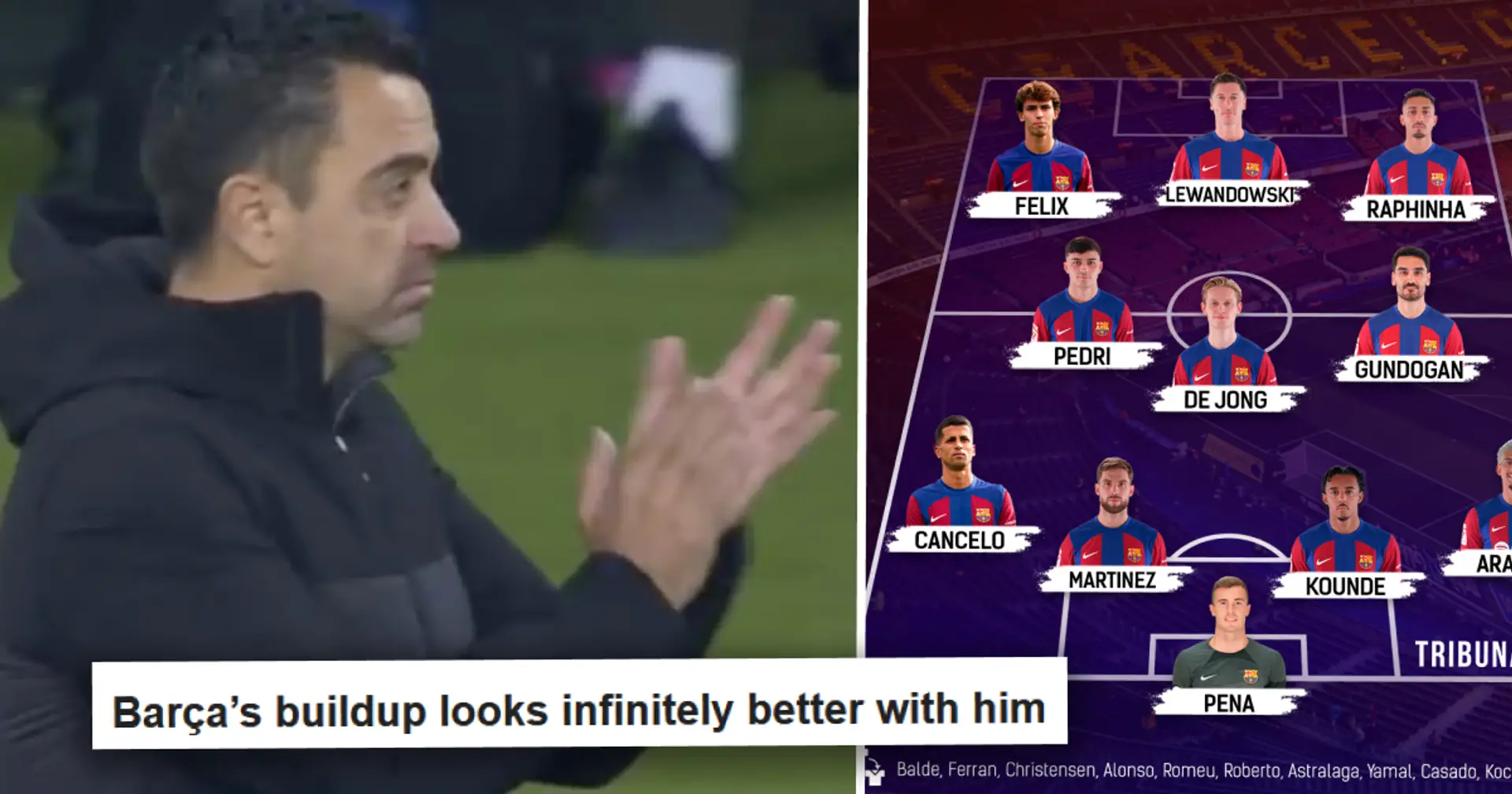 Fan wonders why Xavi benched one player who 'hasn't put a foot wrong ...
