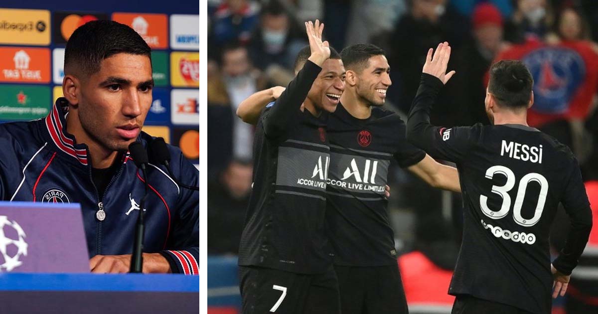 "Ce n’est pas un problème", Hakimi annonce pourquoi Messi est ...