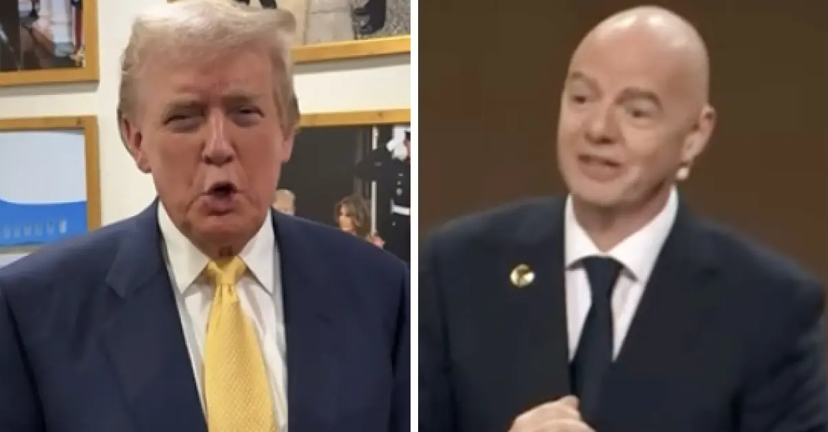 'Infantino is a winner. He is a president and I am a president': Donald ...