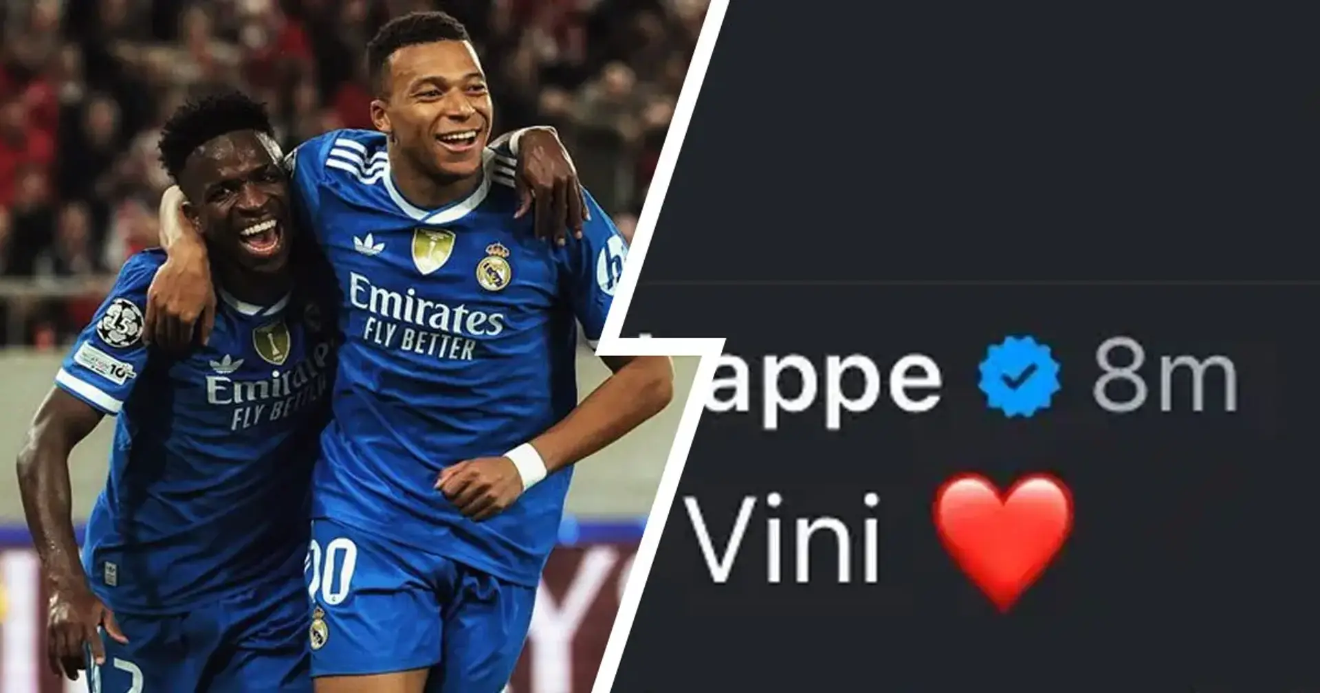 Kylian Mbappe sends lovable message to Vinicius Jr after Olympiacos ...