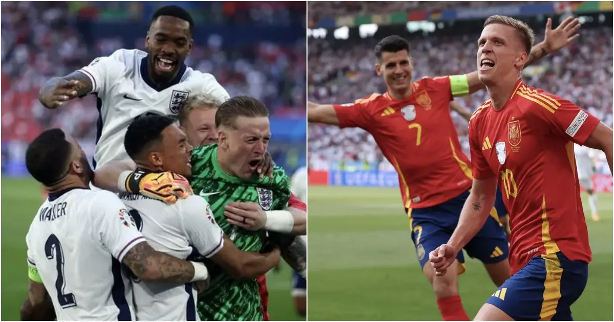 Euro 2024 Final: Spain vs England - kick-off time, where and how to ...